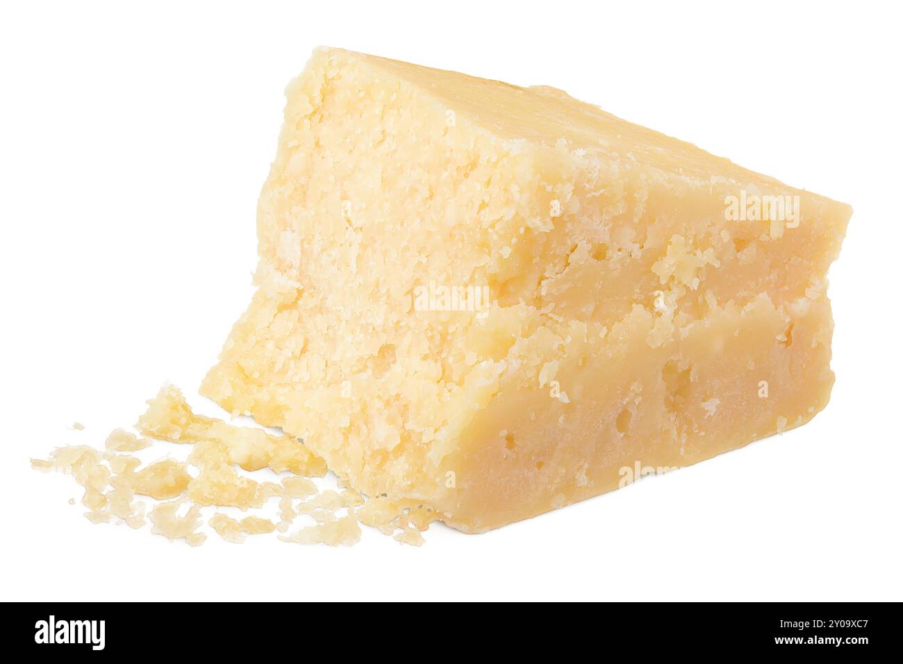 parmesan cheese isolated on white background Stock Photo - Alamy