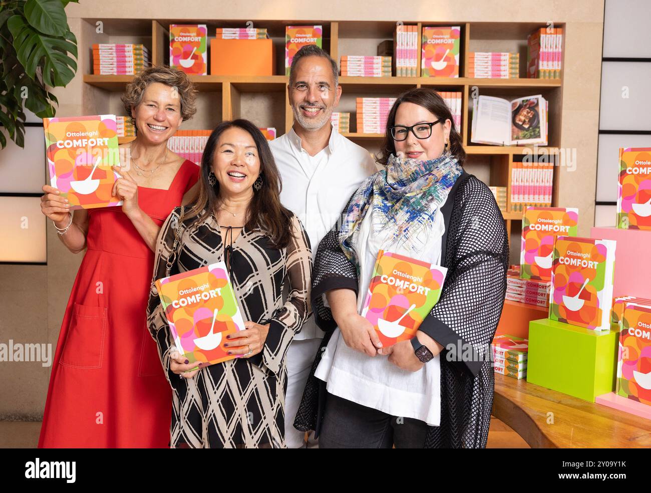 EDITORIAL USE ONLY (left to right) Tara Wigley, Helen Goh, Yotam ...