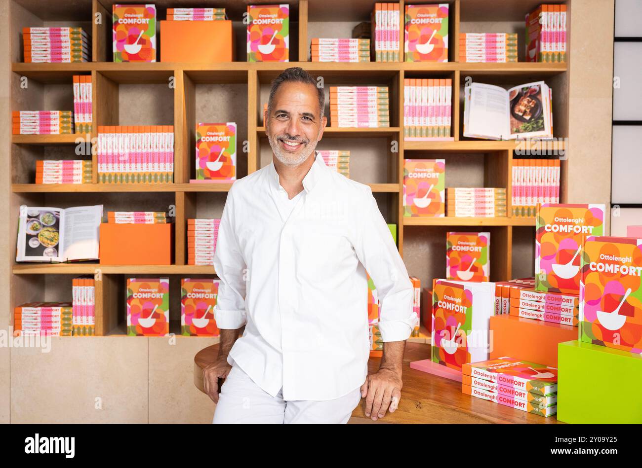 EDITORIAL USE ONLY Yotam Ottolenghi at the launch of his latest ...