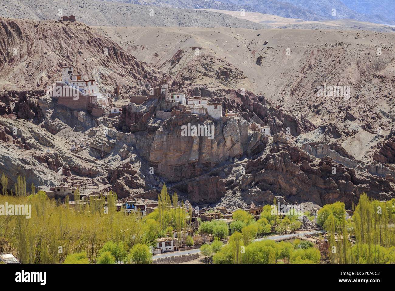 Basgo Monastery in Leh Ladakh, India, Asia Stock Photo - Alamy