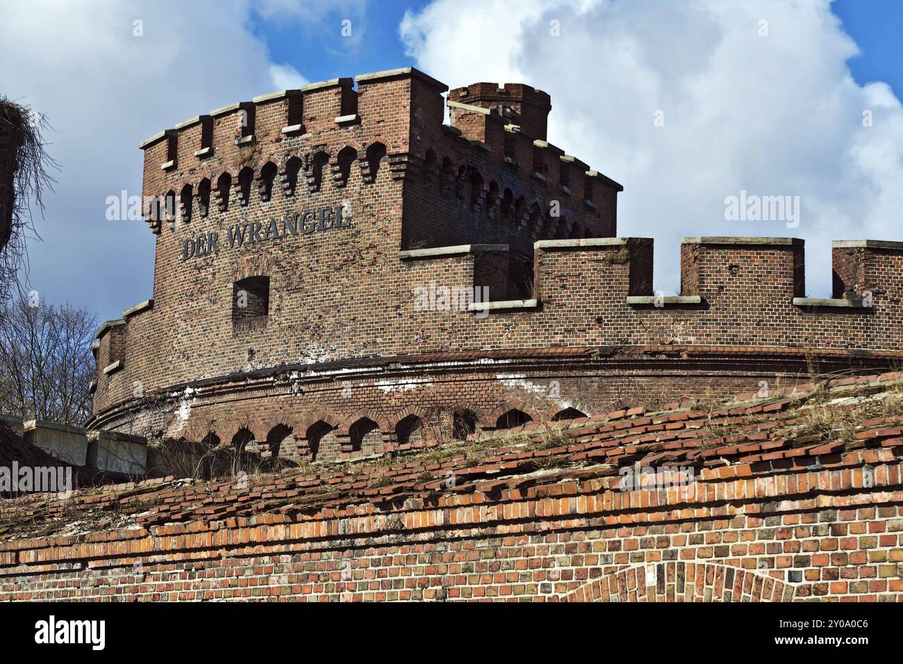Wrangel Tower, fortified strengthening of Koenigsberg. Kaliningrad ...
