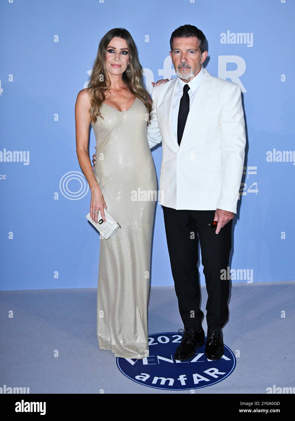 Venice, 81st Venice Film Festival 2024 - Sixth Evening. AmfAR Gala 2024 ...