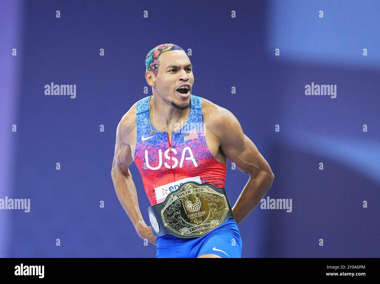Stade de France, Paris, France. 01st Sep, 2024. Roderick Townsend of ...