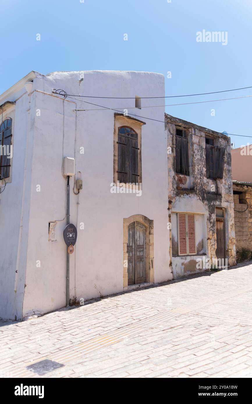 Traditional creten village Margarites famous for handmade ceramics ...