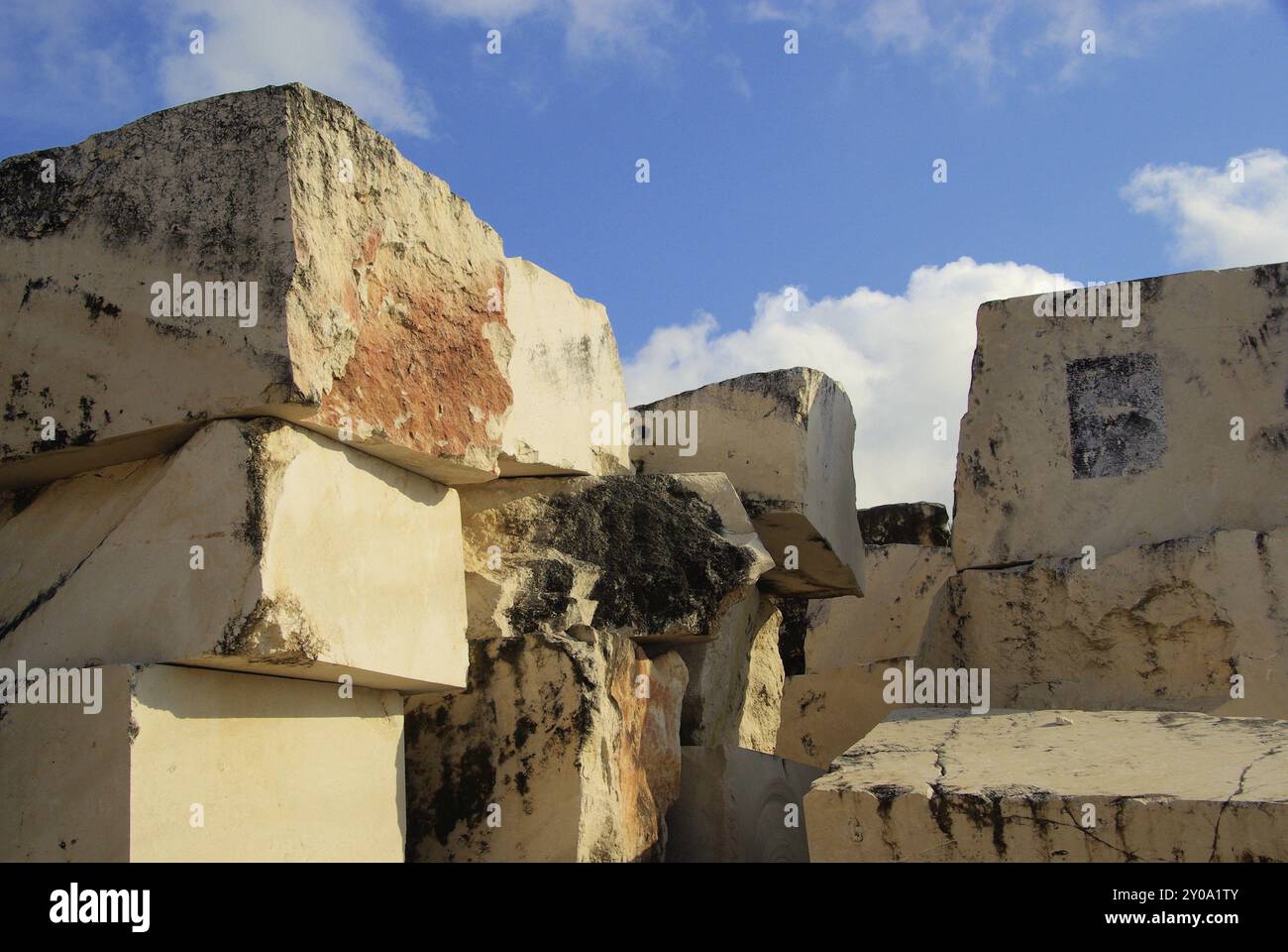 Marble stone quarry, marble stone pit Stock Photo - Alamy
