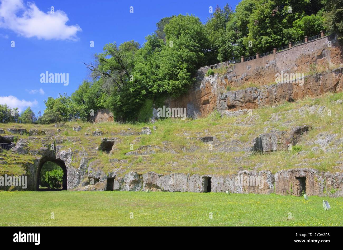 Sutri Amphitheatre, Sutri amphitheatre 02 Stock Photo - Alamy