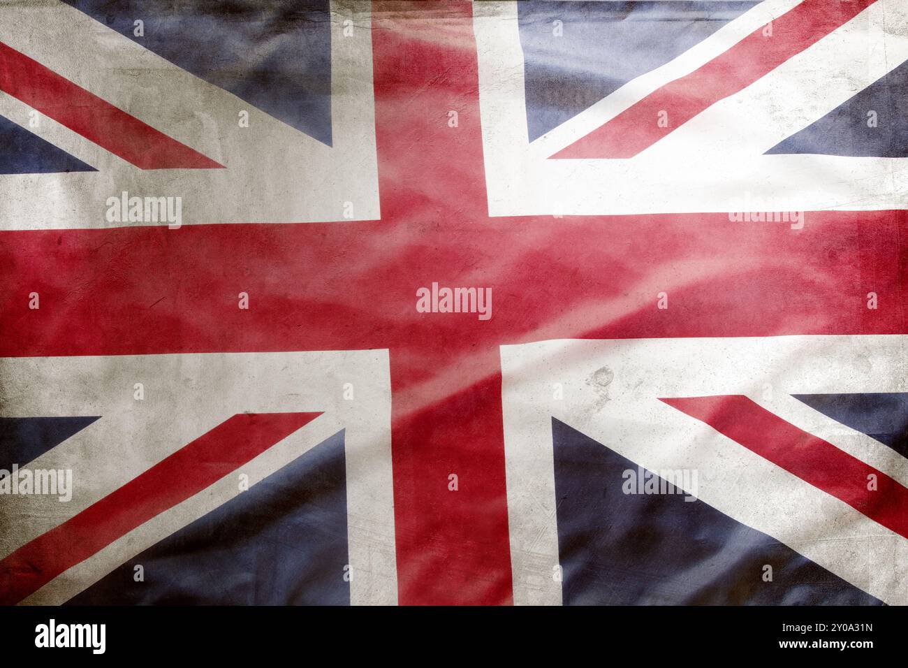 Closeup grunge union jack hi-res stock photography and images - Alamy