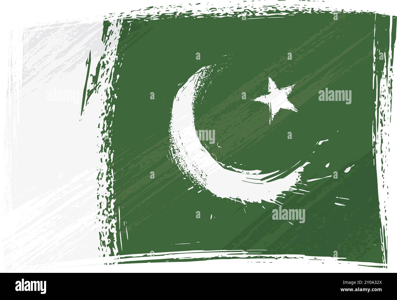 National symbols flag pakistan Cut Out Stock Images & Pictures - Alamy