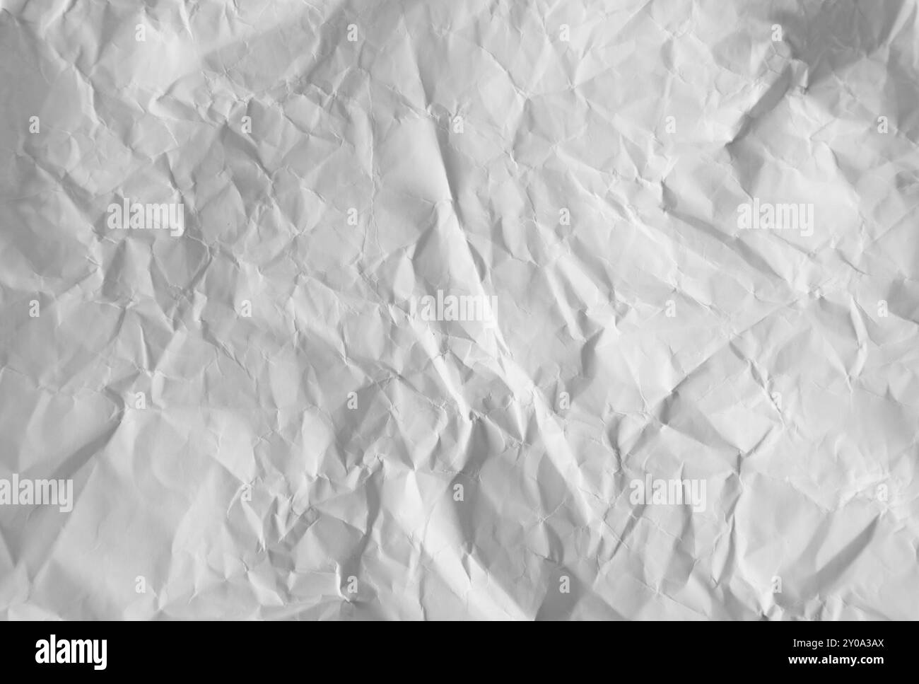 Close-up of wrinkled white paper texture background Stock Photo - Alamy