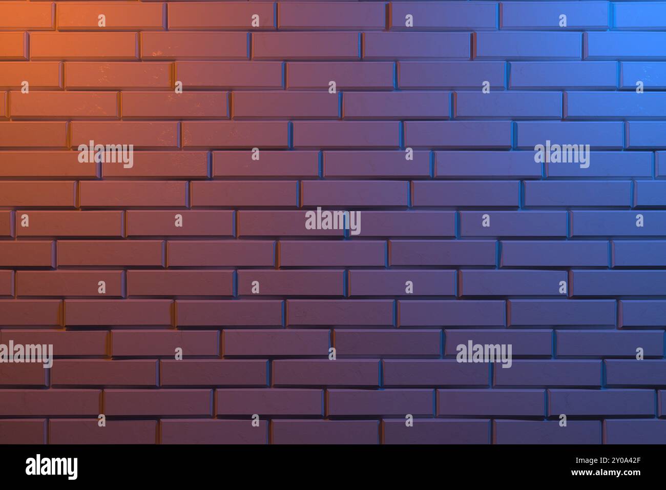 Neon brick wall background concept Stock Photo - Alamy
