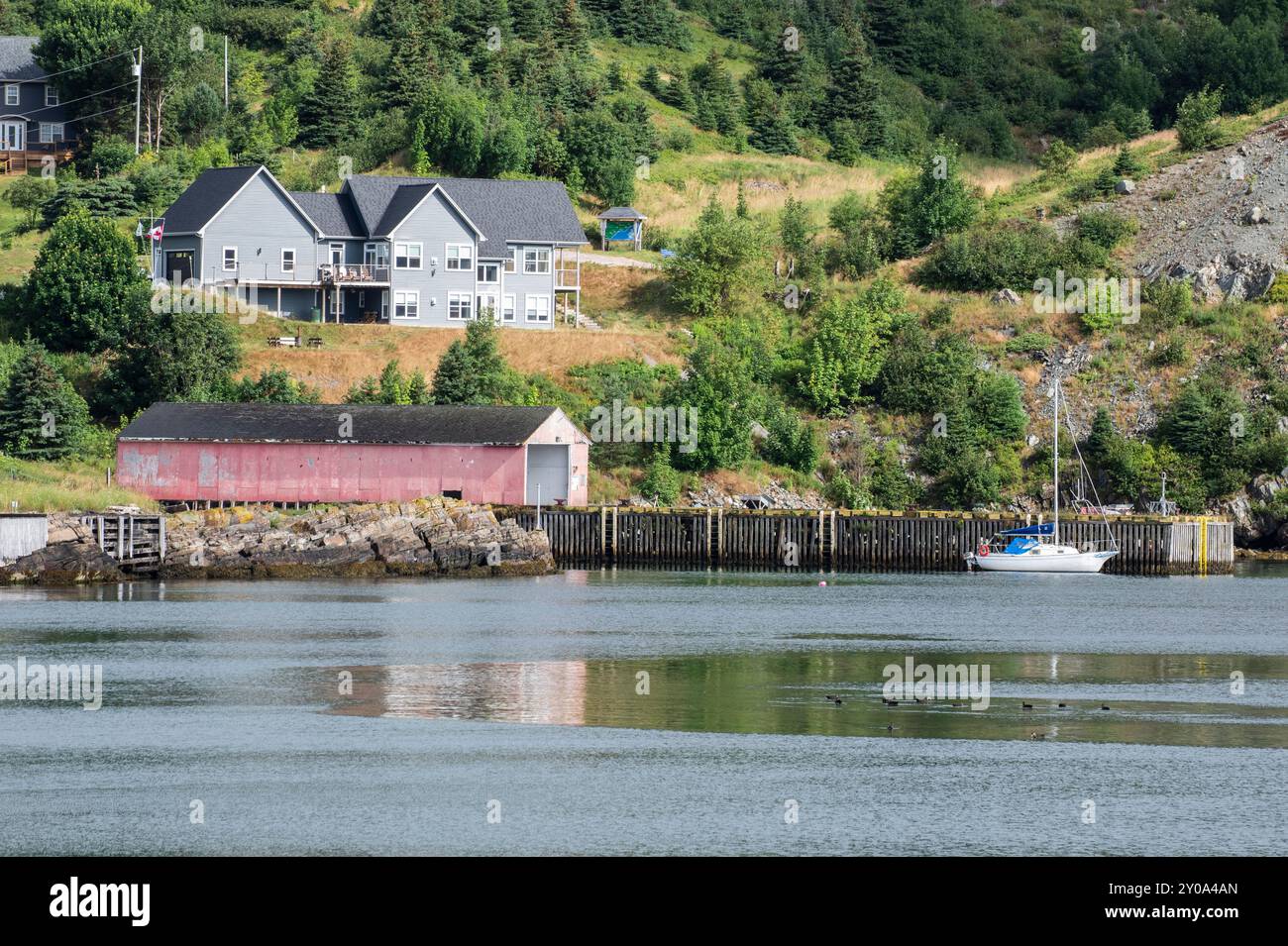 Waterfront home and large boat shed in Brigus, Newfoundland & Labrador ...