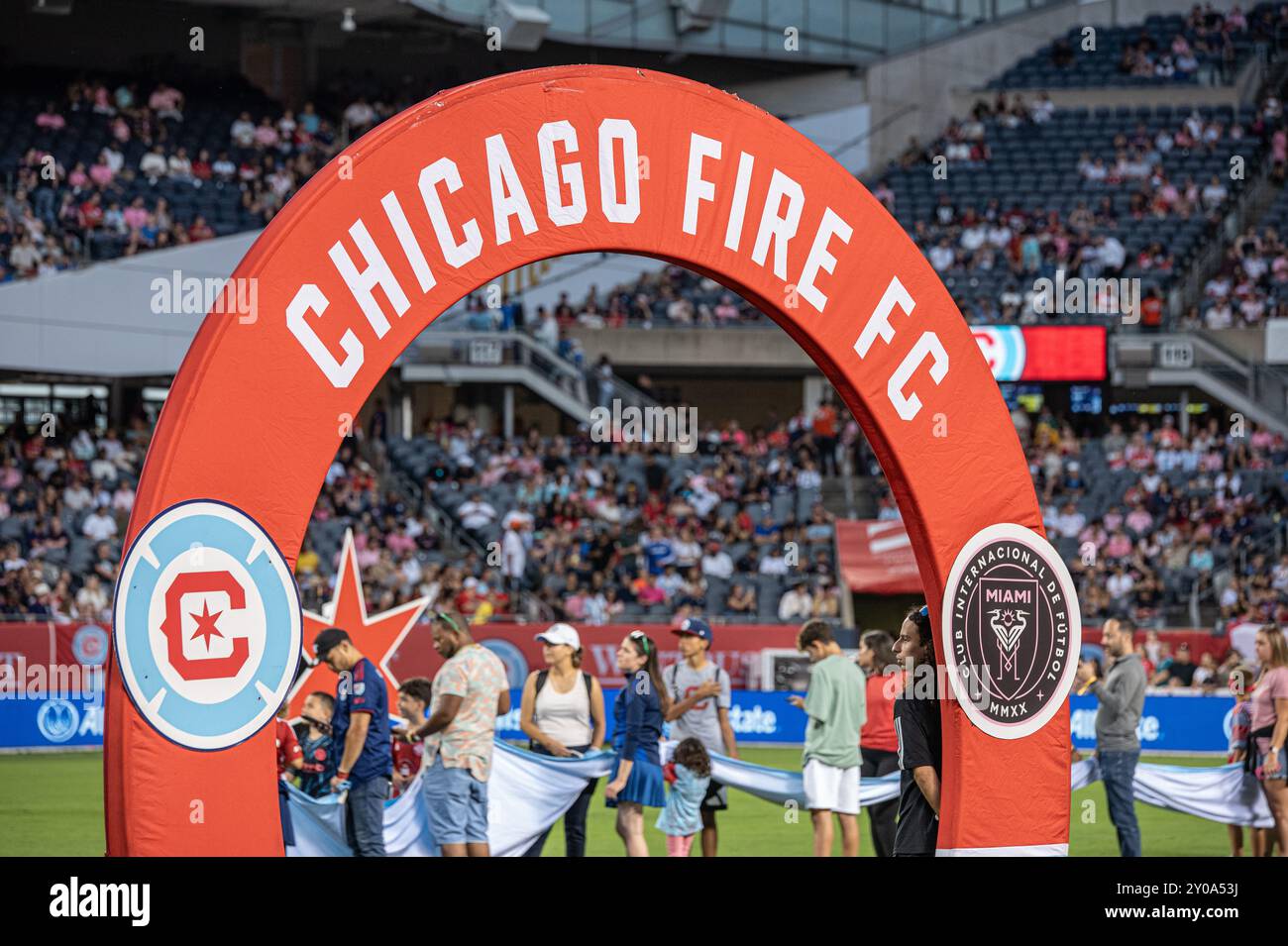 Chicago fire soccer hi-res stock photography and images - Alamy