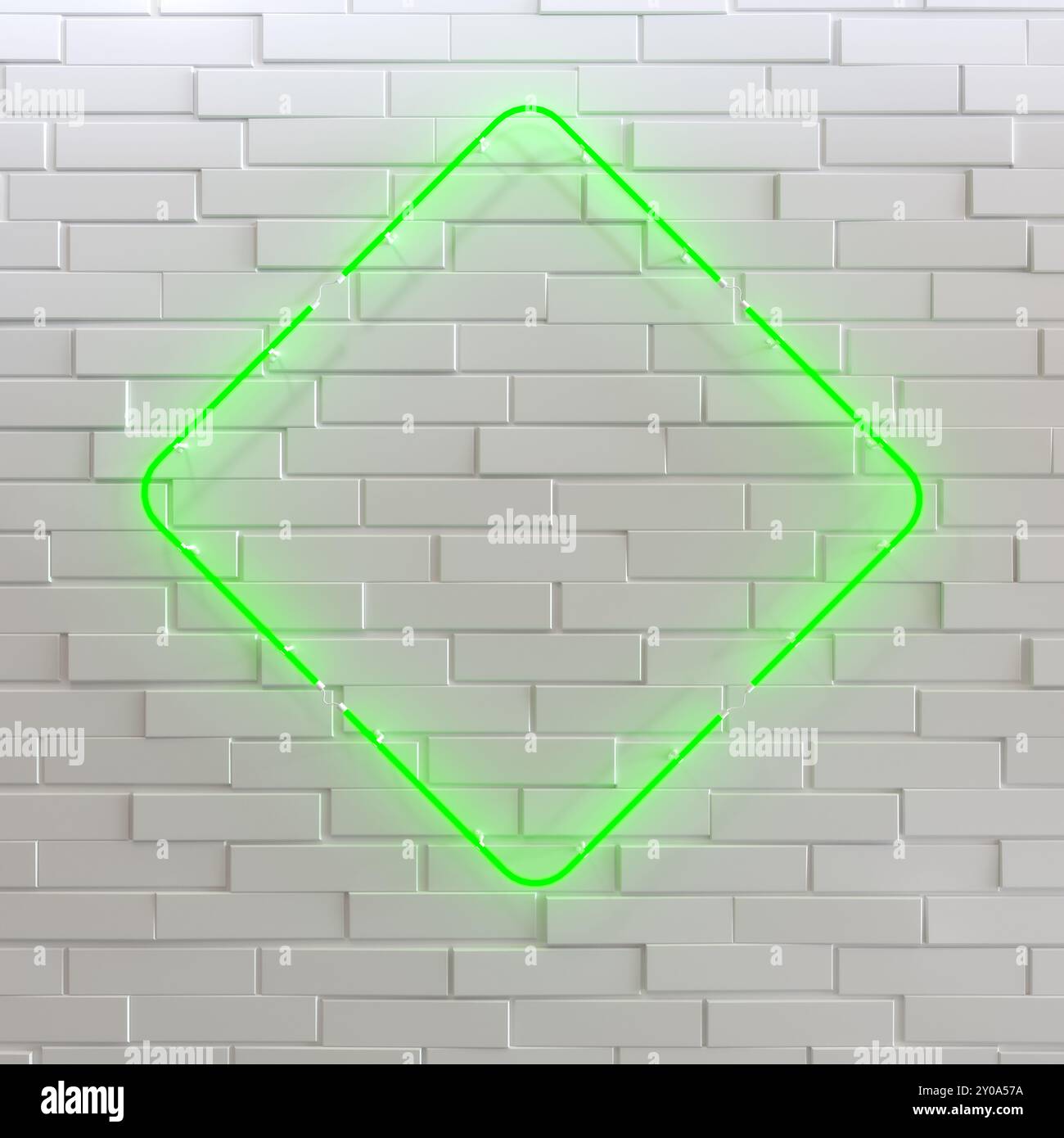 Green 3d realistic square hi-res stock photography and images - Alamy