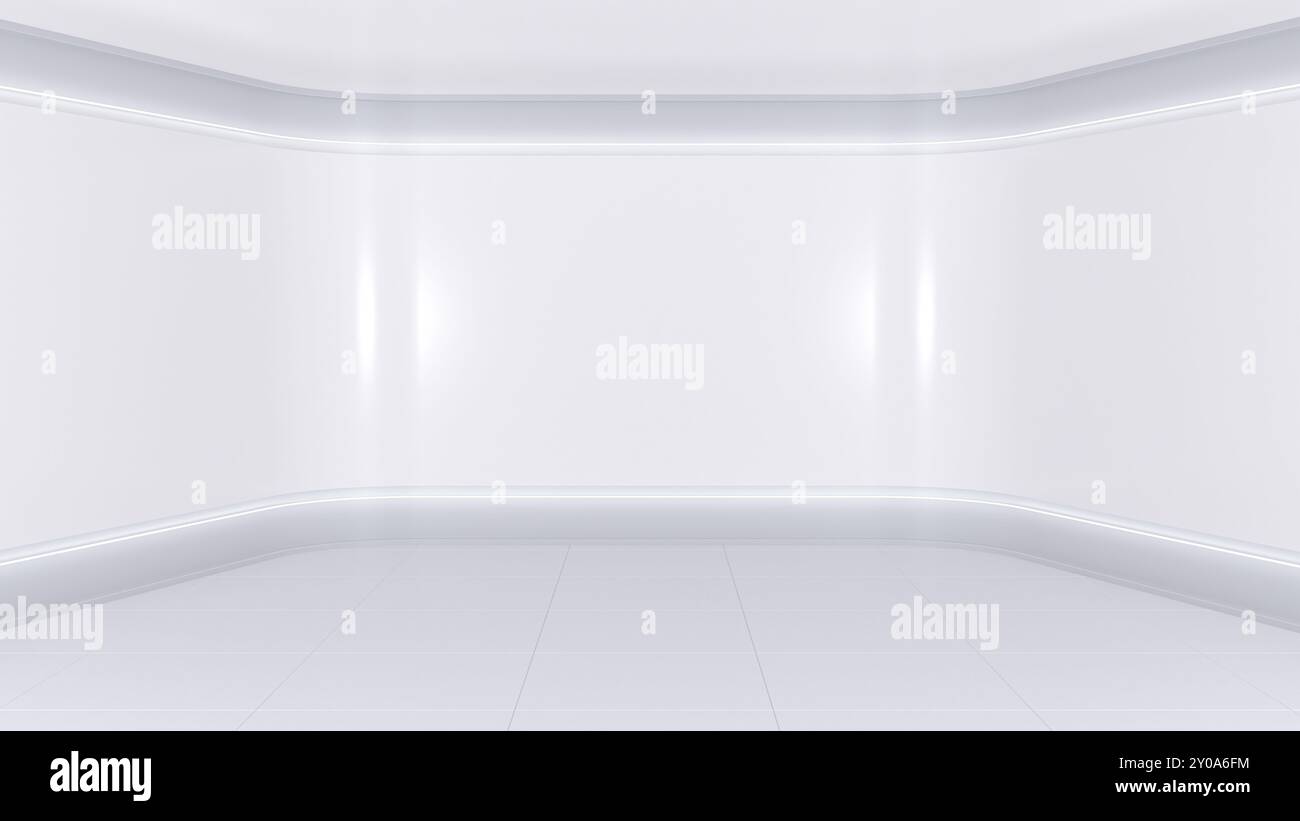 3d rendering white glossy hi-res stock photography and images - Alamy