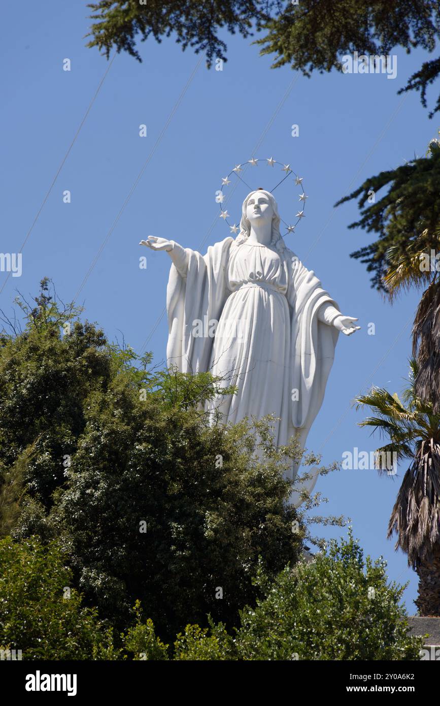 Santiago de Chile, Chile. 24th Dec, 2023. The Immaculate Conception of ...