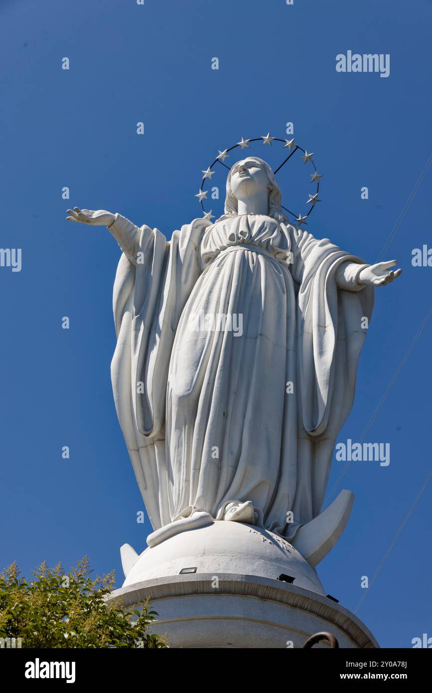 Santiago de Chile, Chile. 24th Dec, 2023. The Immaculate Conception of ...