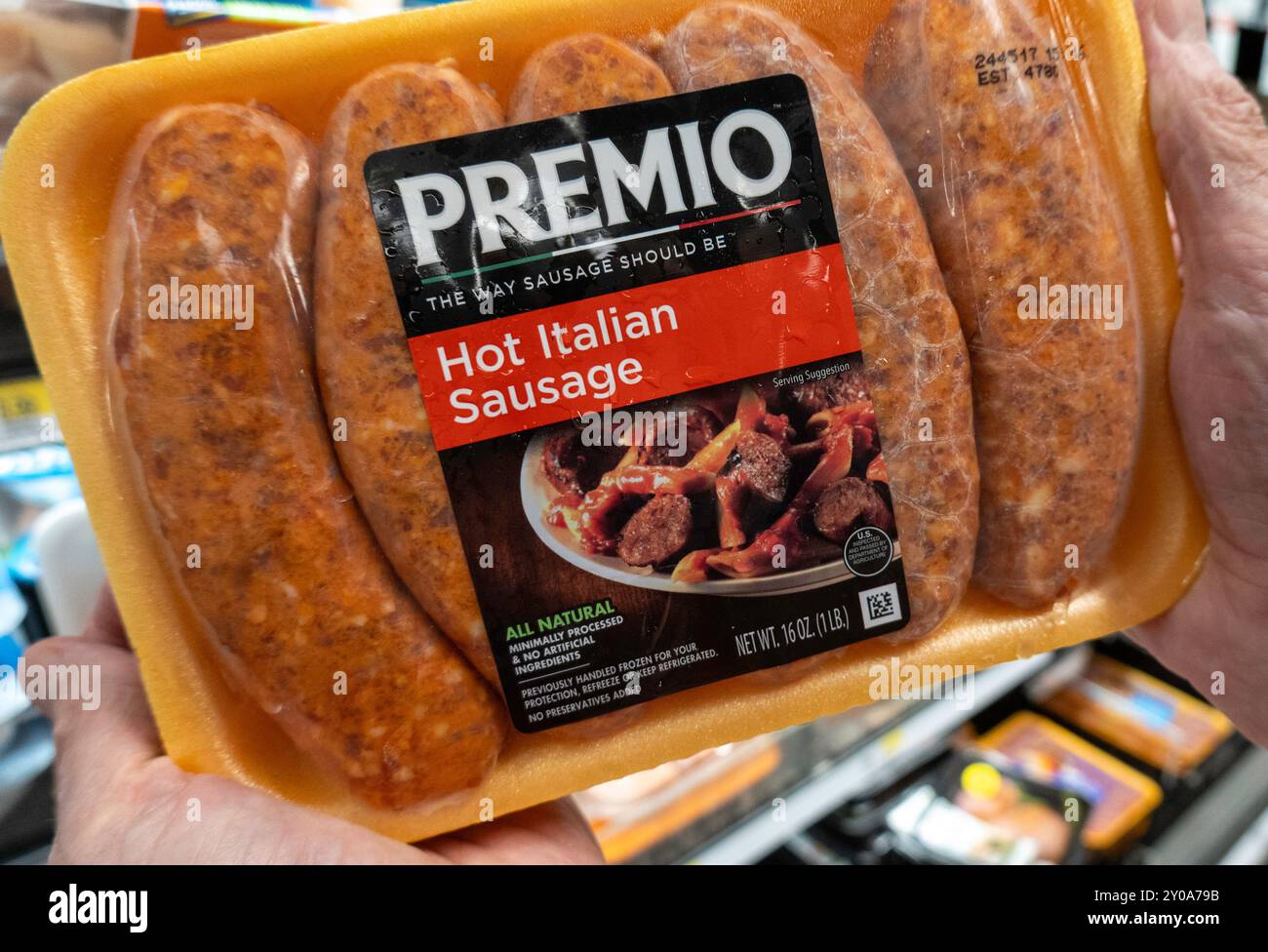 Sausage products are sold in grocery stores throughout the United ...