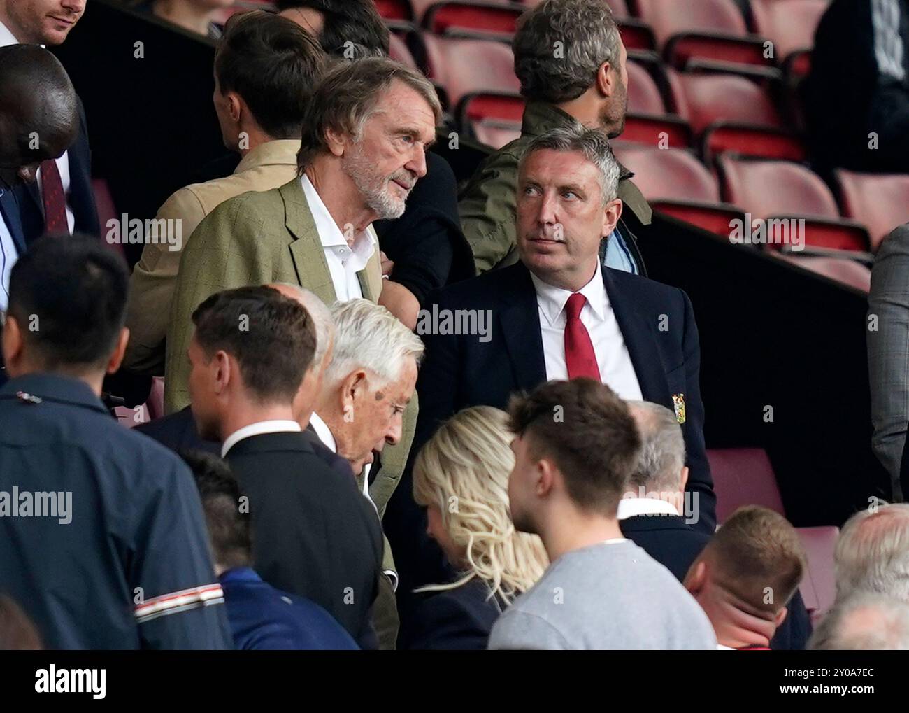 Jim ratcliffe old trafford 2024 hi-res stock photography and images - Alamy