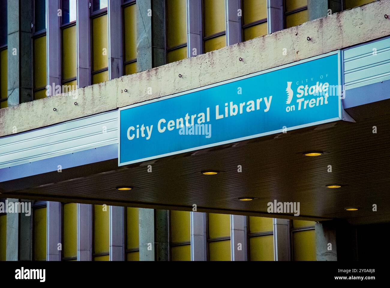 The city library of Stoke-on-Trent, UK Stock Photo - Alamy