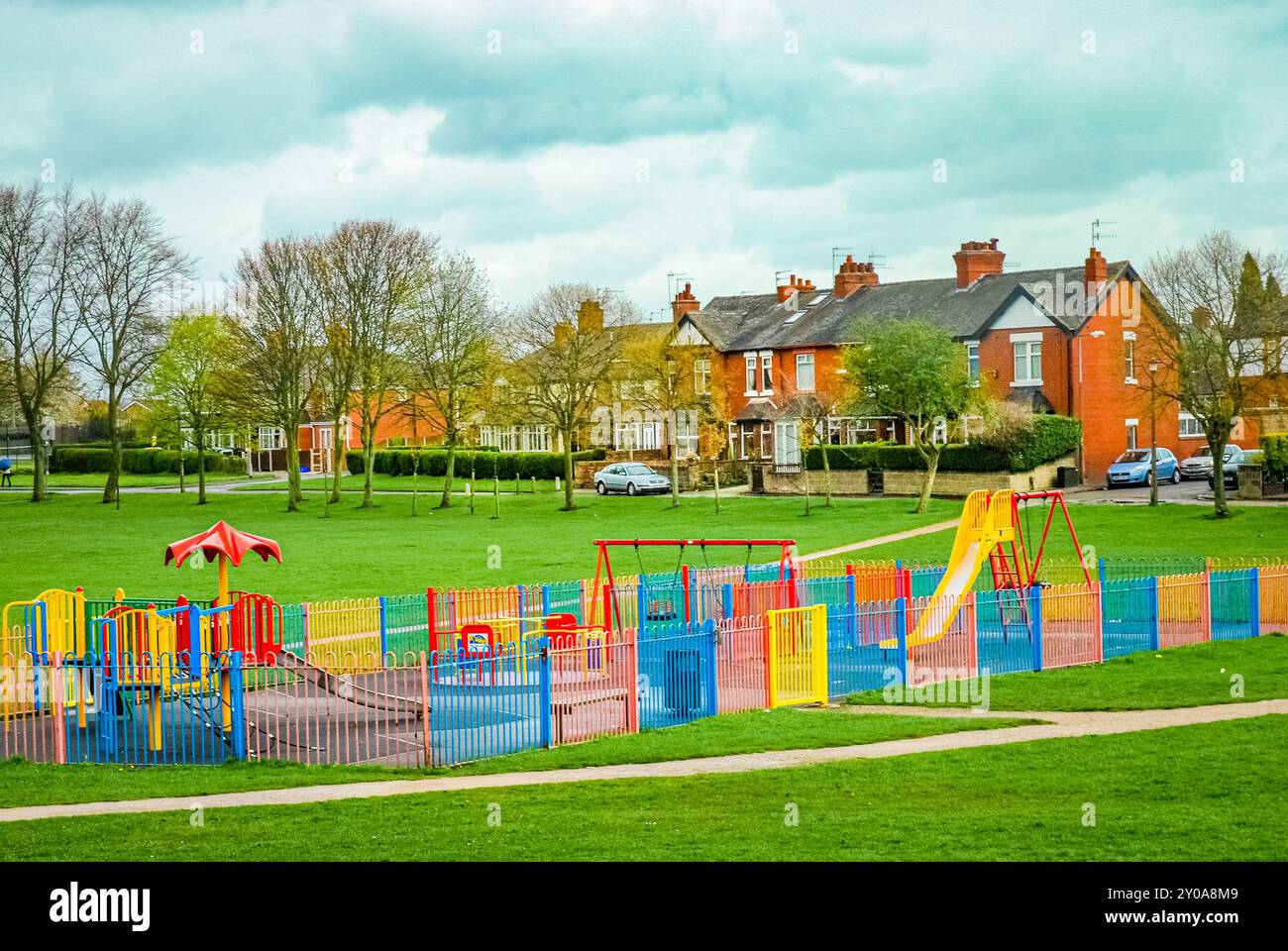 Wolstanton Marsh Park in Stoke-On-Trent, UK Stock Photo - Alamy