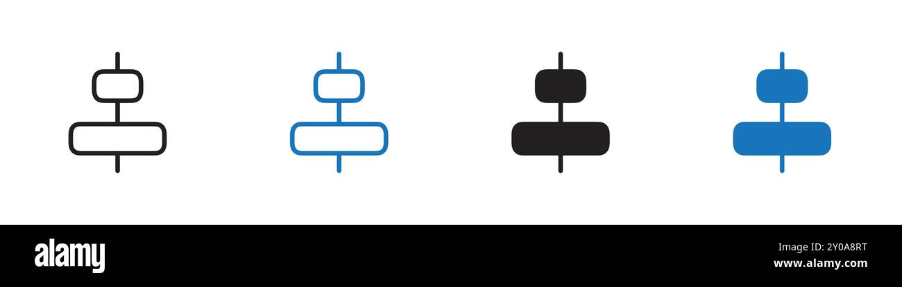 Align icon linear vector graphics sign or symbol set for web app ui Stock Vector Image & Art - Alamy