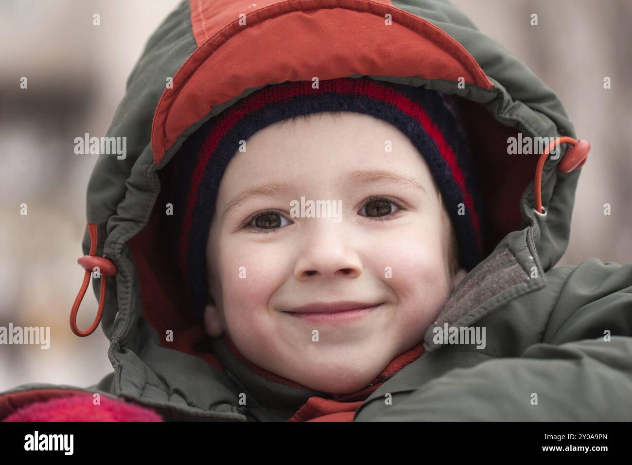 Little cheerful child boy happiness fun smiling Stock Photo - Alamy