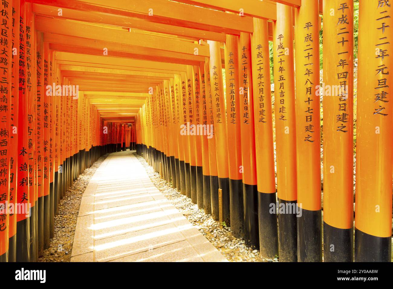 Stone torii gates hi-res stock photography and images - Alamy