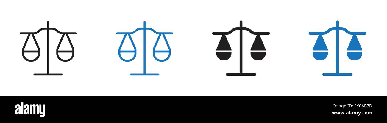 Scale icon linear vector graphics sign or symbol set for web app ui Stock Vector Image & Art - Alamy