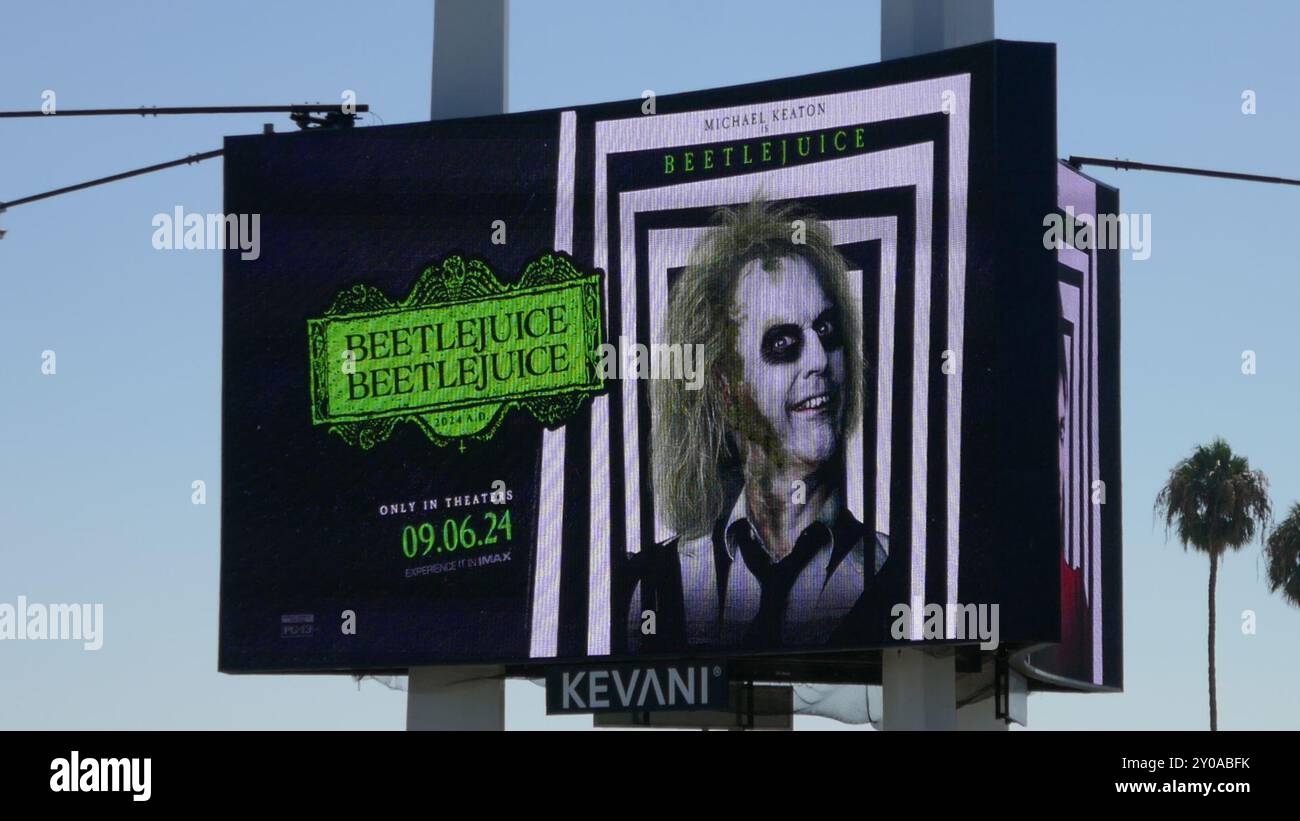 Inglewood, California, USA 27th August 2024 Michael Keaton Tim BurtonÕs ...