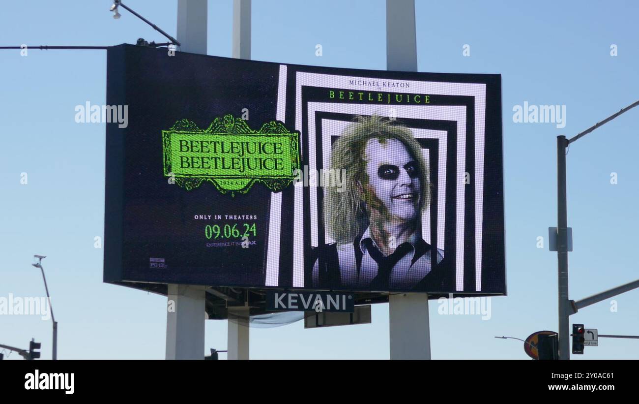 Inglewood, California, USA 27th August 2024 Michael Keaton Tim BurtonÕs ...