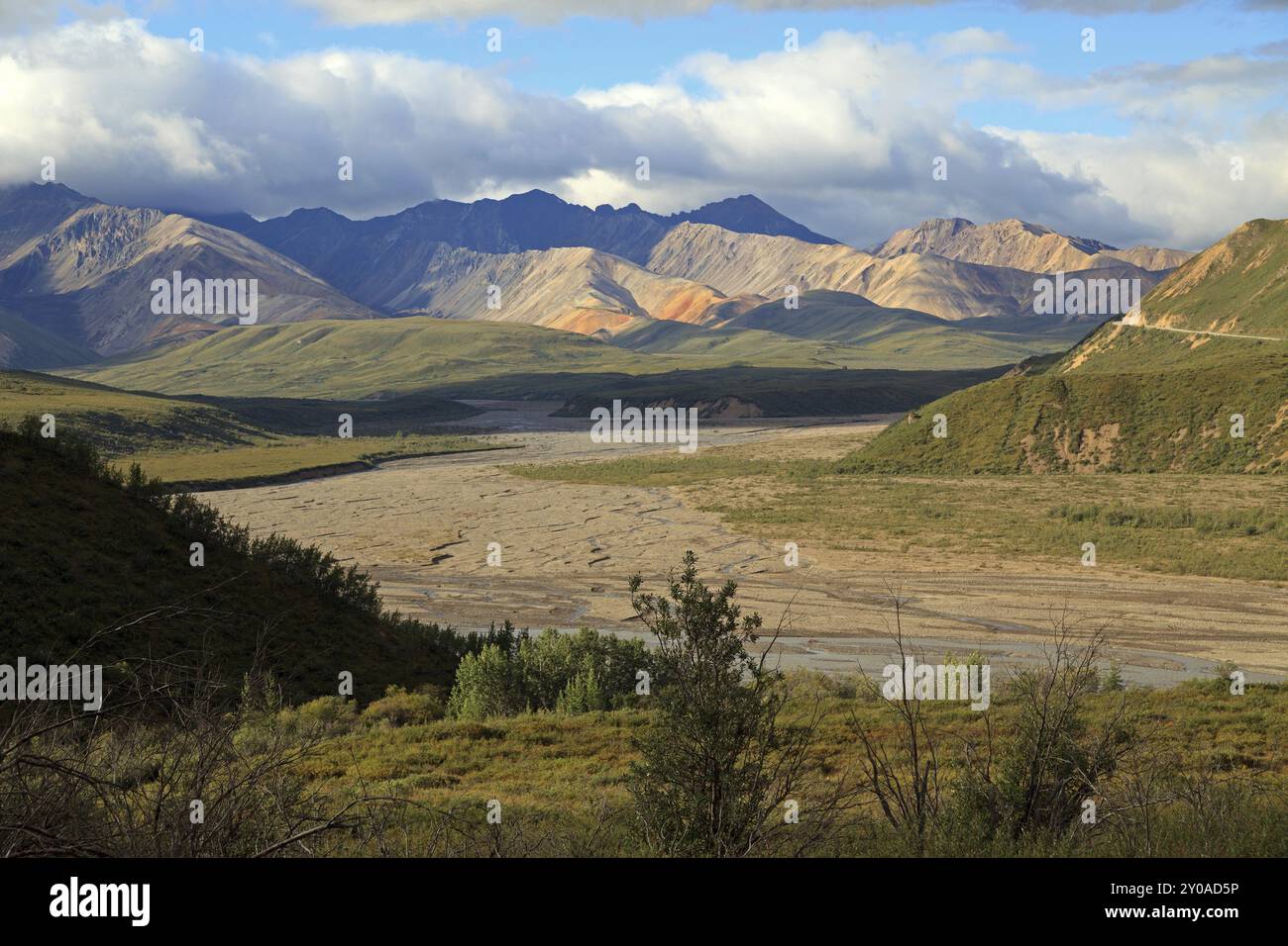 Denali river top view hi-res stock photography and images - Alamy