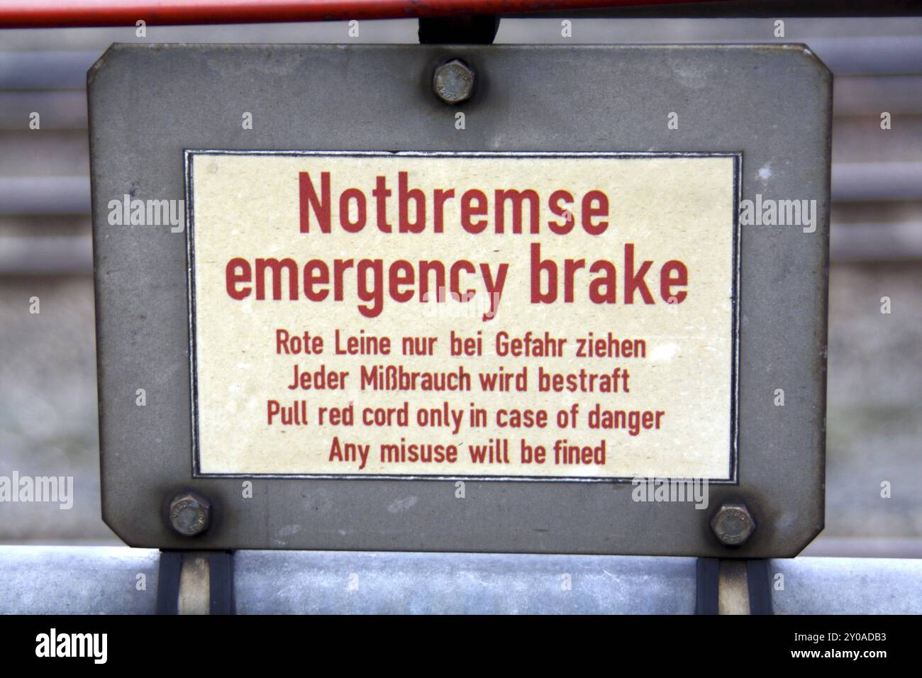 Car emergency brakes hi-res stock photography and images - Alamy