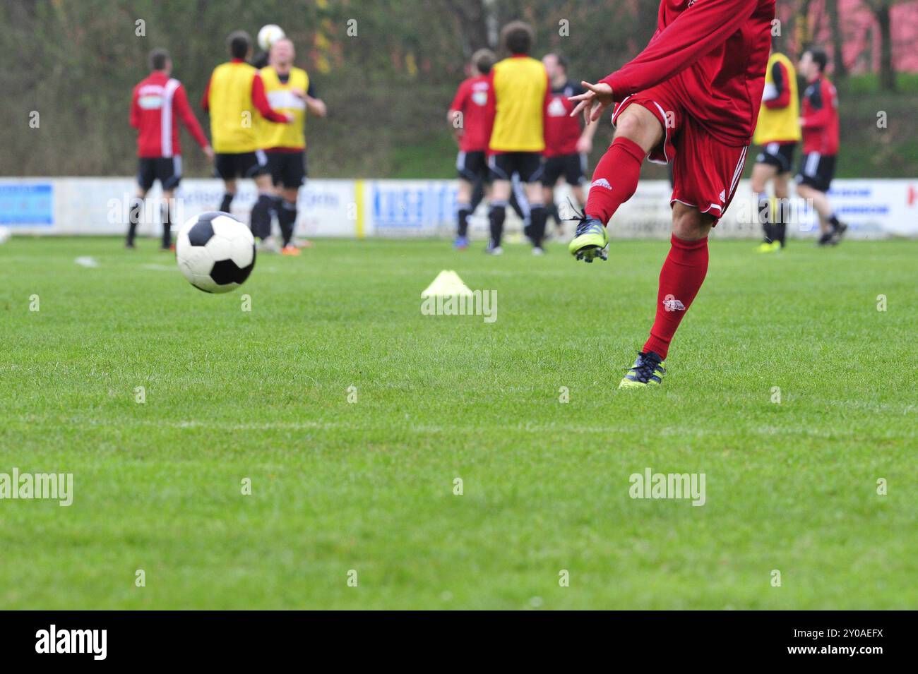 Football pitch grounds team hi-res stock photography and images - Alamy