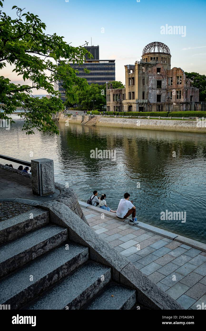 Hiroshima Peace Memorial (Genbaku Dome, Atomic Bomb Dome or A-Bomb Dome ...