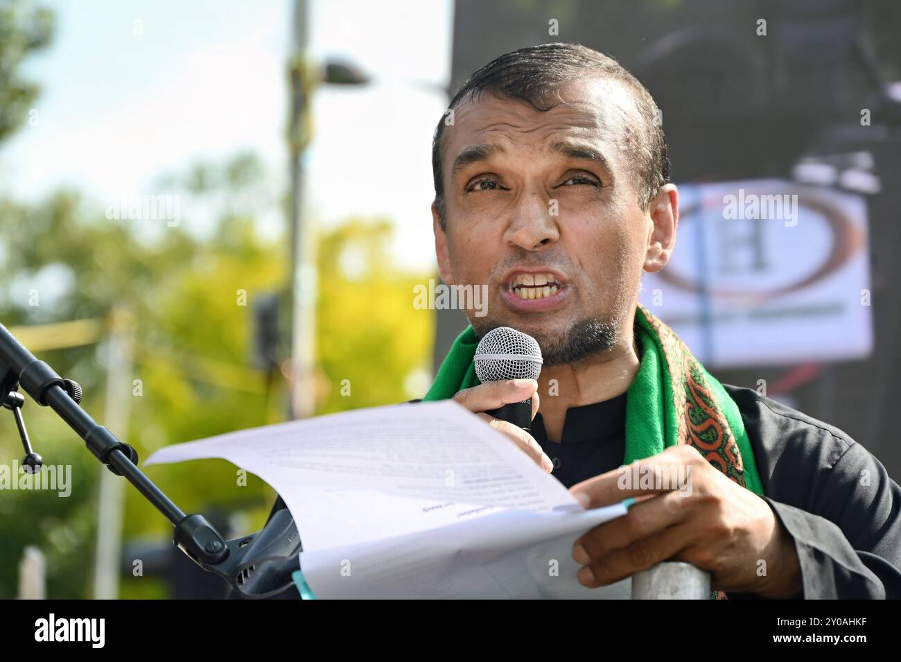 LONDON, UK. 1st Sep, 2024. Thousands of Muslims from many countries ...