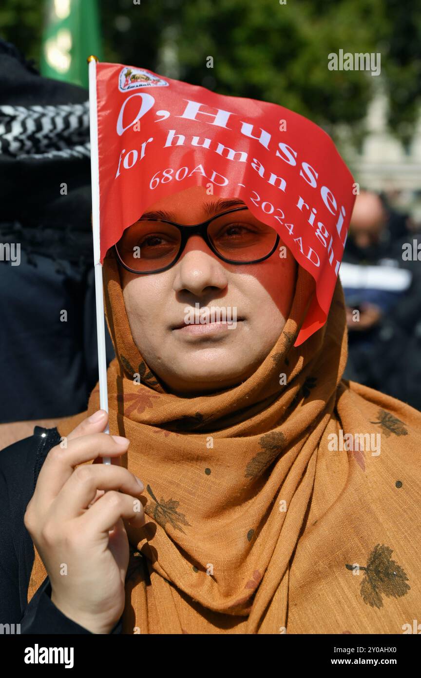 LONDON, UK. 1st Sep, 2024. Thousands of Muslims from many countries ...