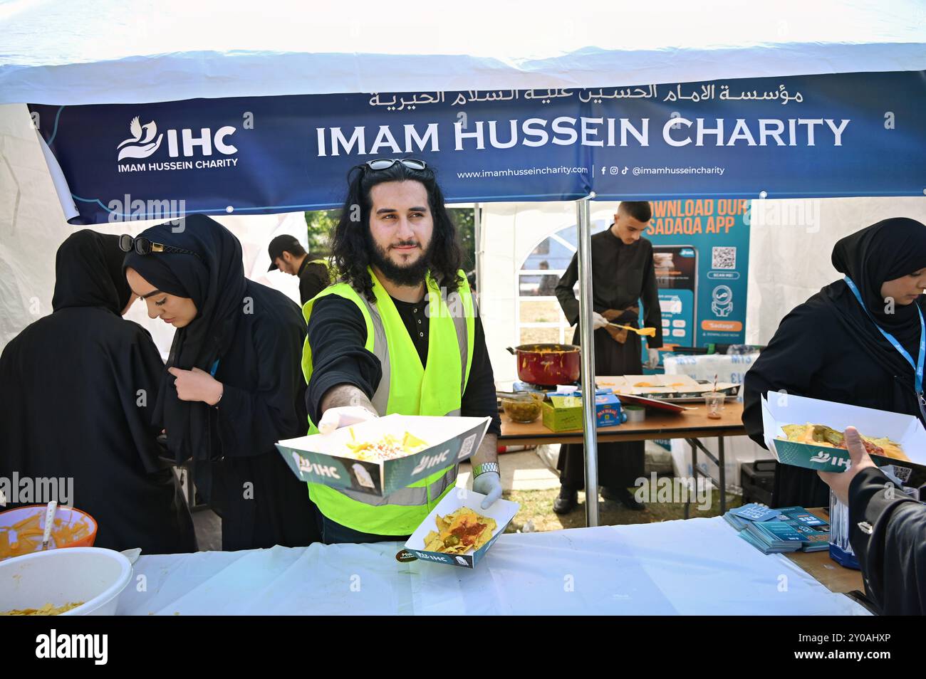 LONDON, UK. 1st Sep, 2024. Thousands of Muslims from many countries ...