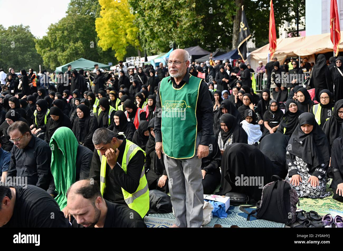 LONDON, UK. 1st Sep, 2024. Thousands of Muslims from many countries ...