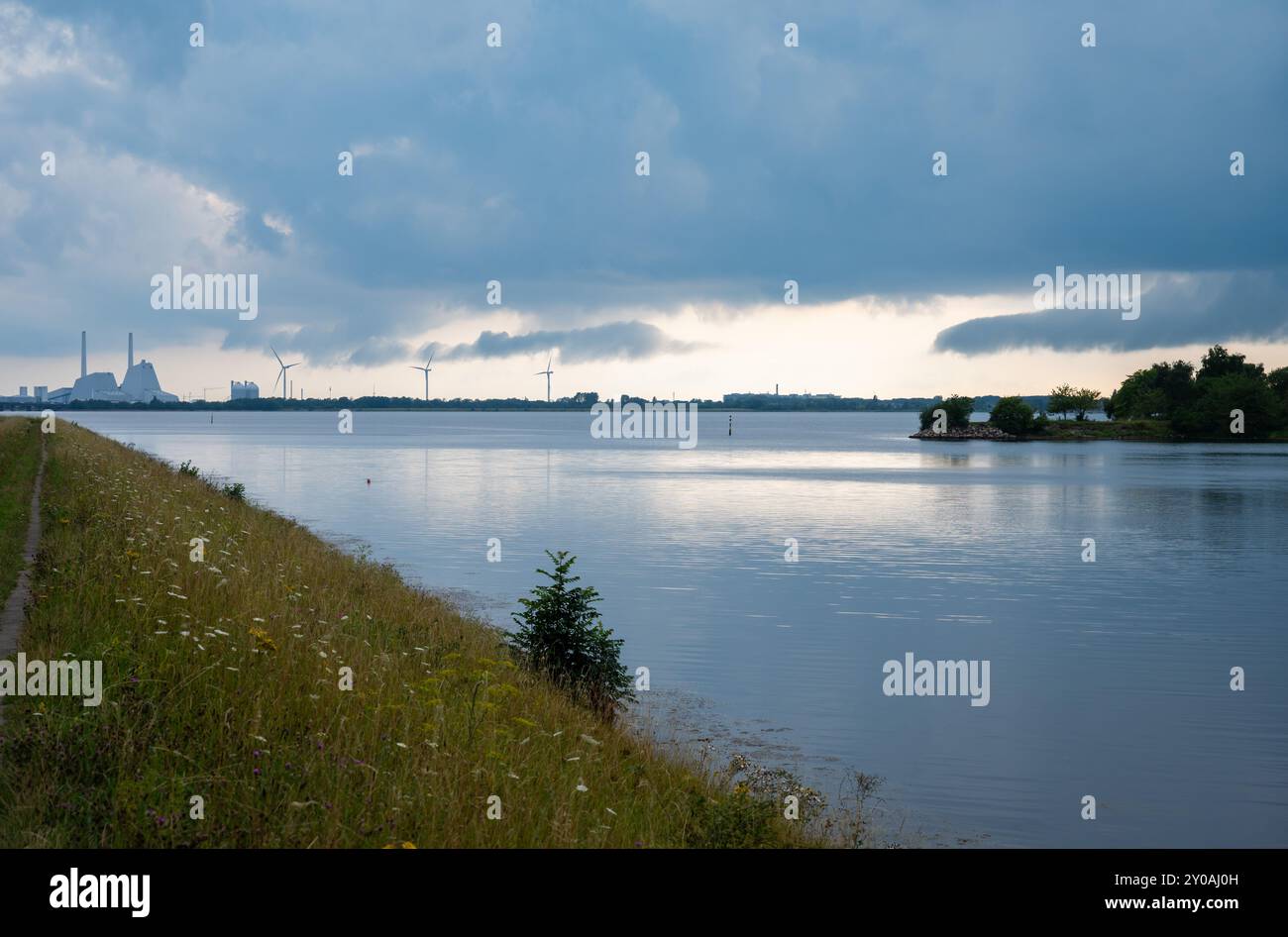 View over the Koge bay and nature, Copenhagen, Demark Stock Photo - Alamy