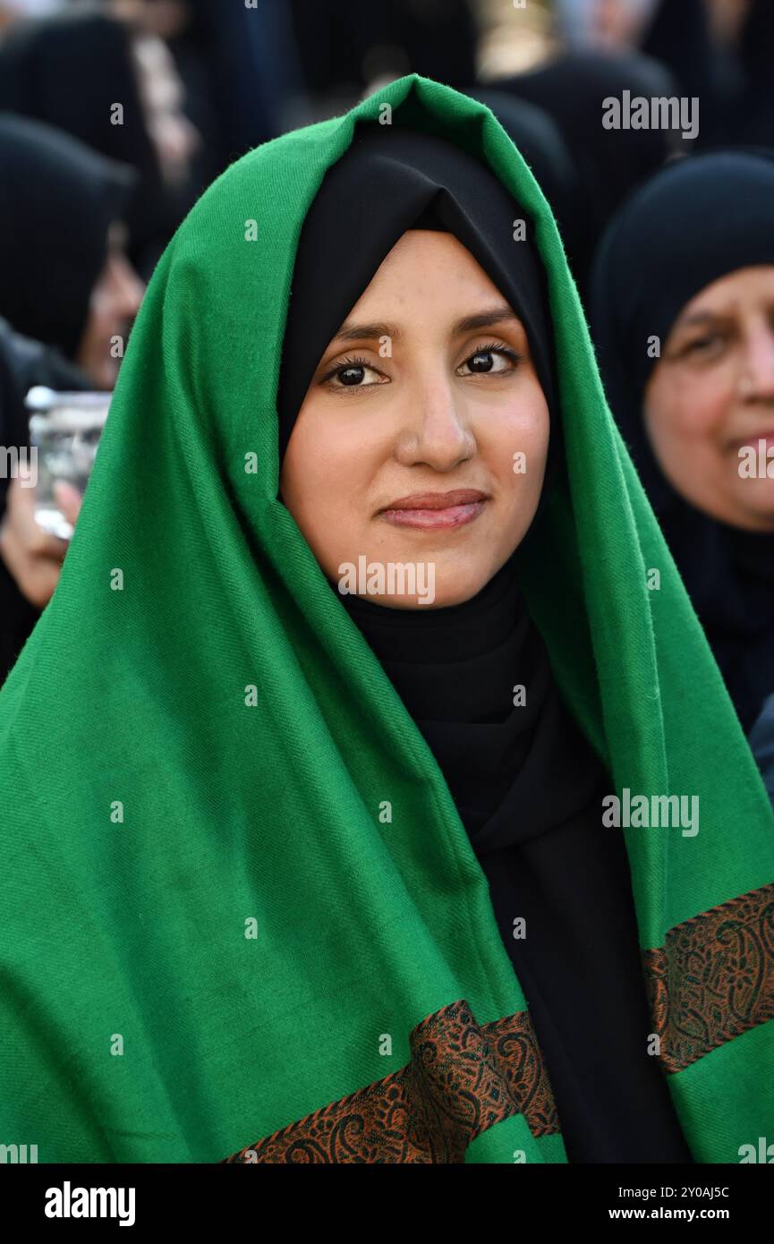 LONDON, UK. 1st Sep, 2024. Thousands of Muslims from many countries ...