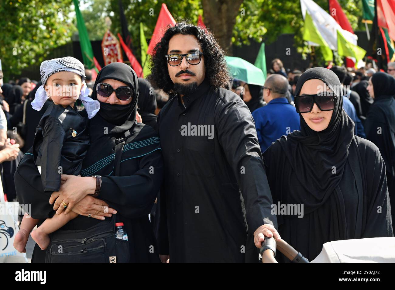 LONDON, UK. 1st Sep, 2024. Thousands of Muslims from many countries ...