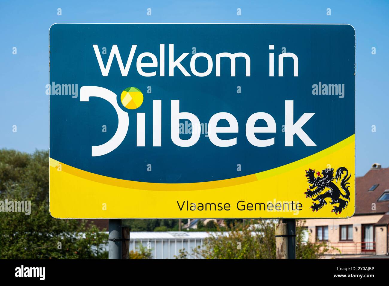 Willkommensschild logo hi-res stock photography and images - Alamy
