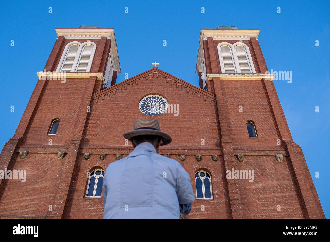 The Immaculate Conception Cathedral (Urakami), Nagasaki, Japan Stock ...