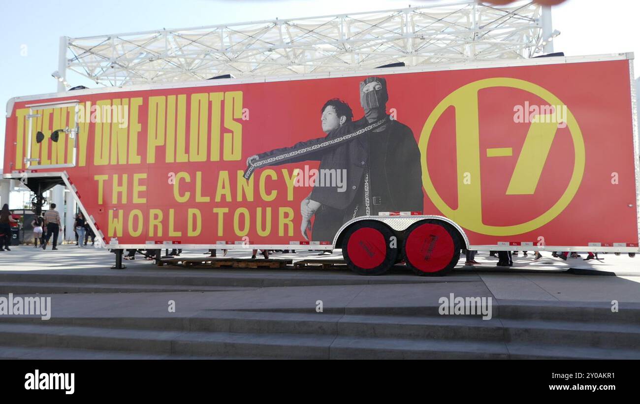 Inglewood, California, USA 27th August 2024 Twenty One Pilots The ...