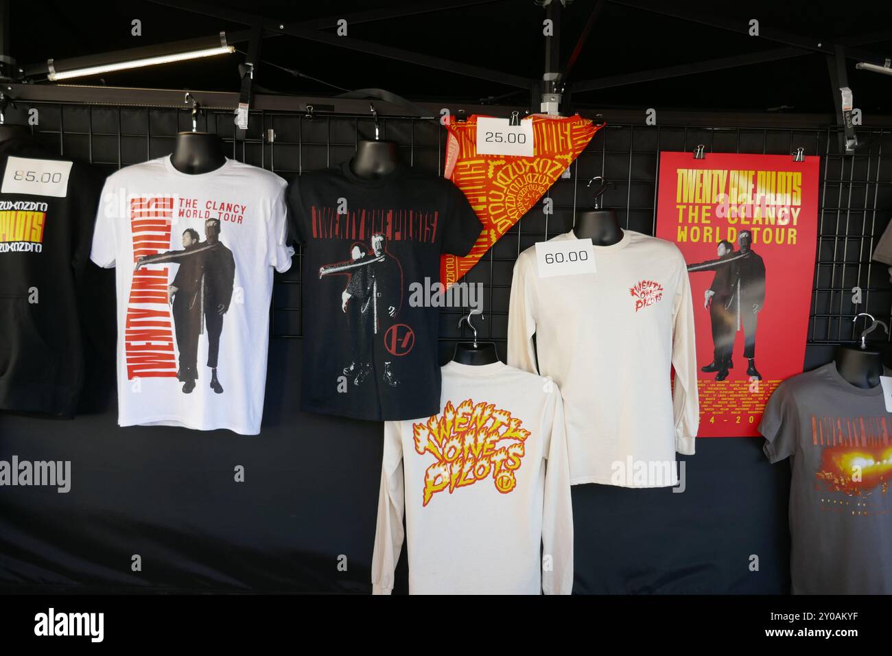 Inglewood, California, USA 27th August 2024 Twenty One Pilots The ...