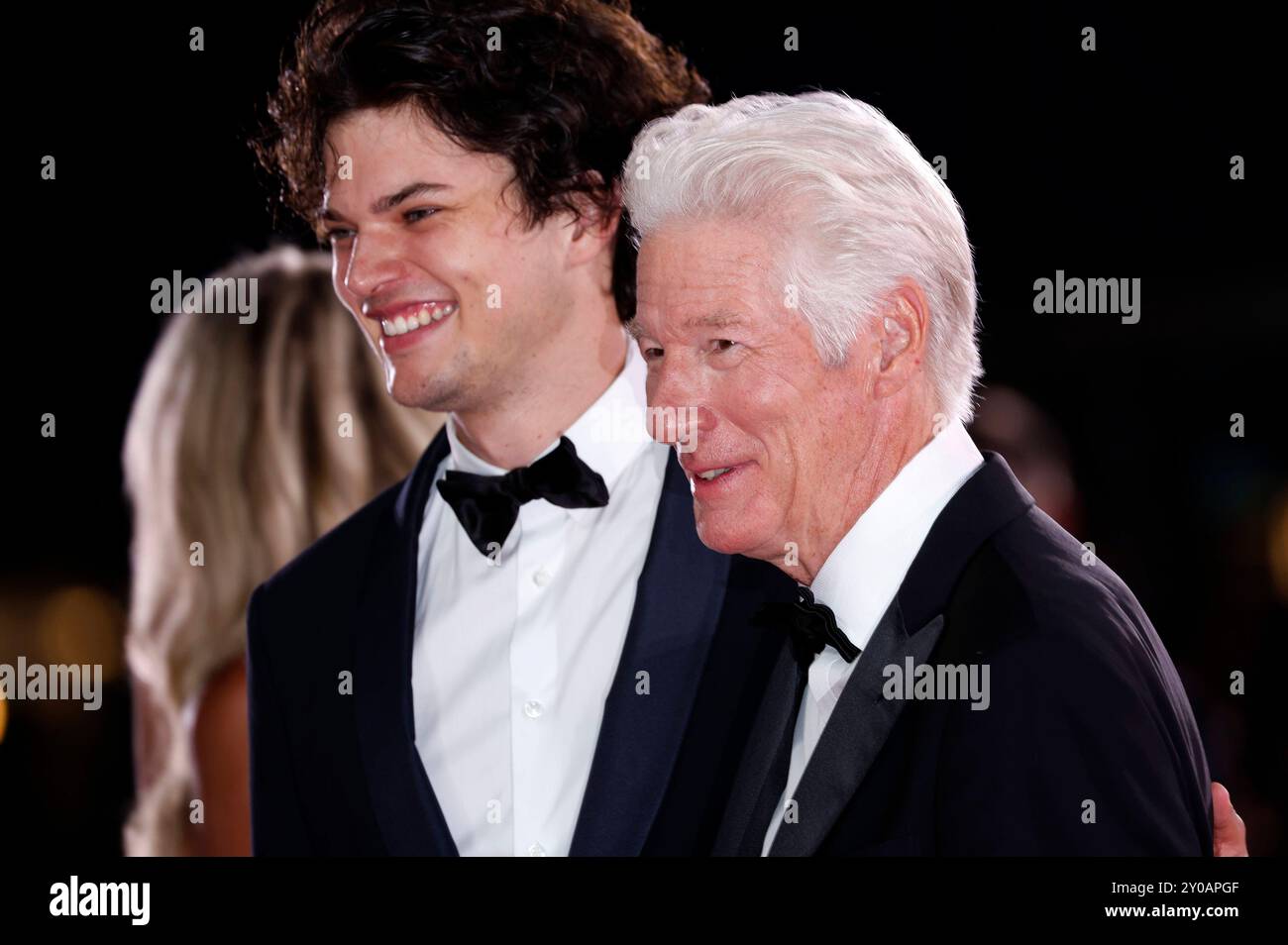 Richard Gere mit Sohn Homer James Jigme Gere bei der Premiere des ...