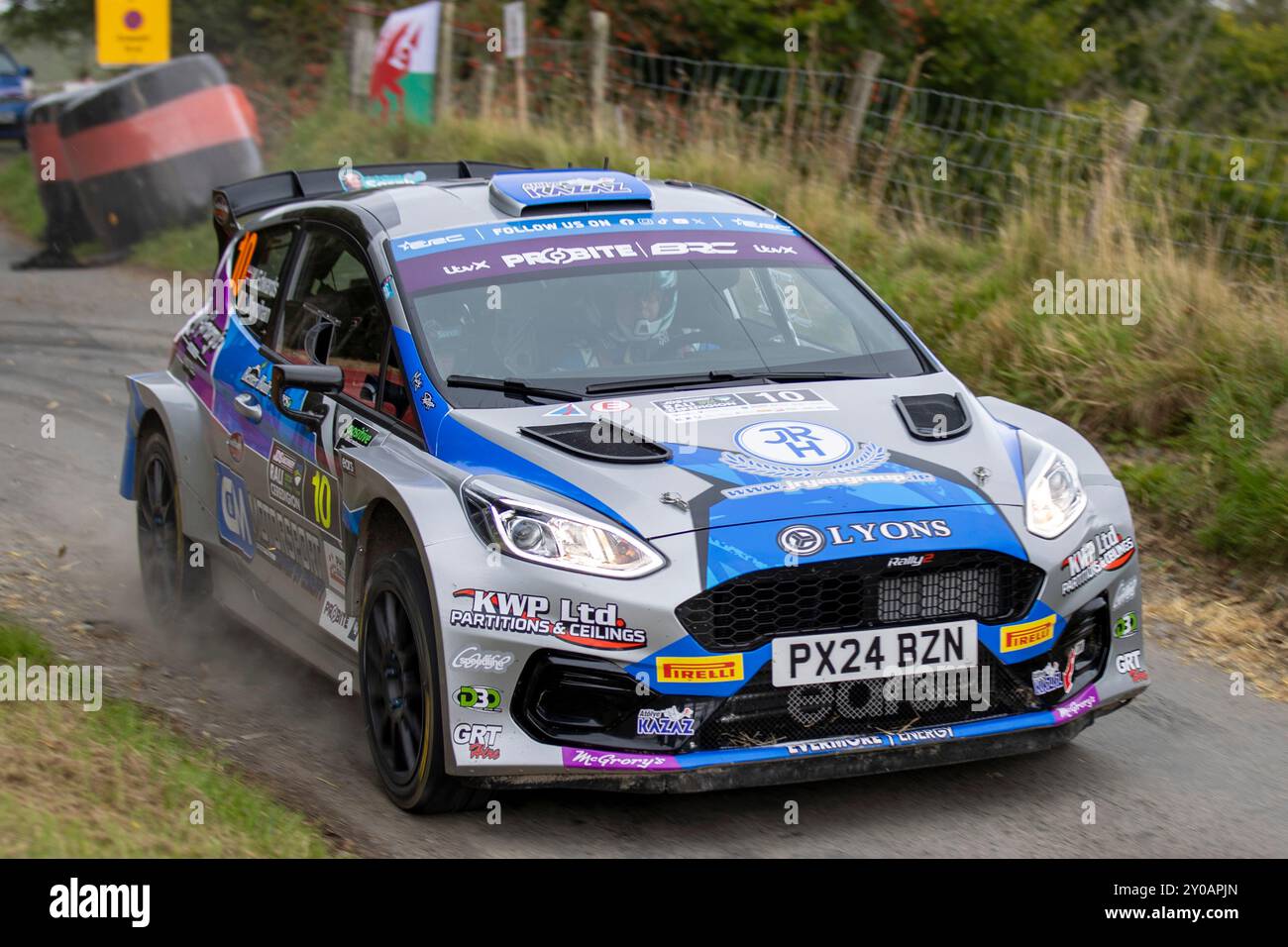 Aberystwyth, Dyfed, UK. 1st Sep, 2024. 2024 FIA European Rally ...