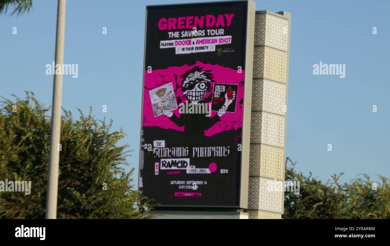 Inglewood, California, USA 27th August 2024 Green Day The Saviors Tour ...