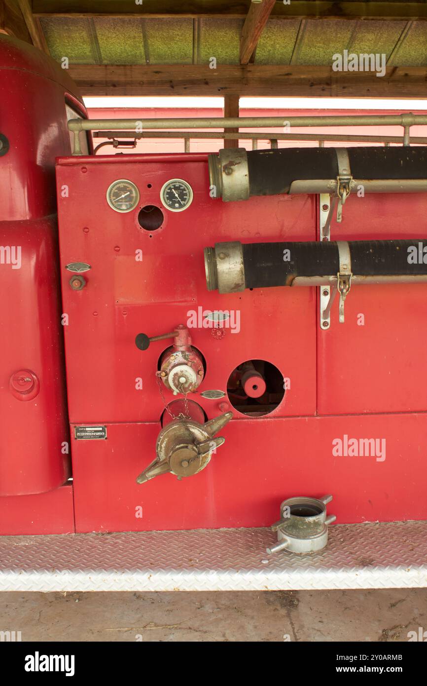 American vintage fire engine hi-res stock photography and images - Alamy