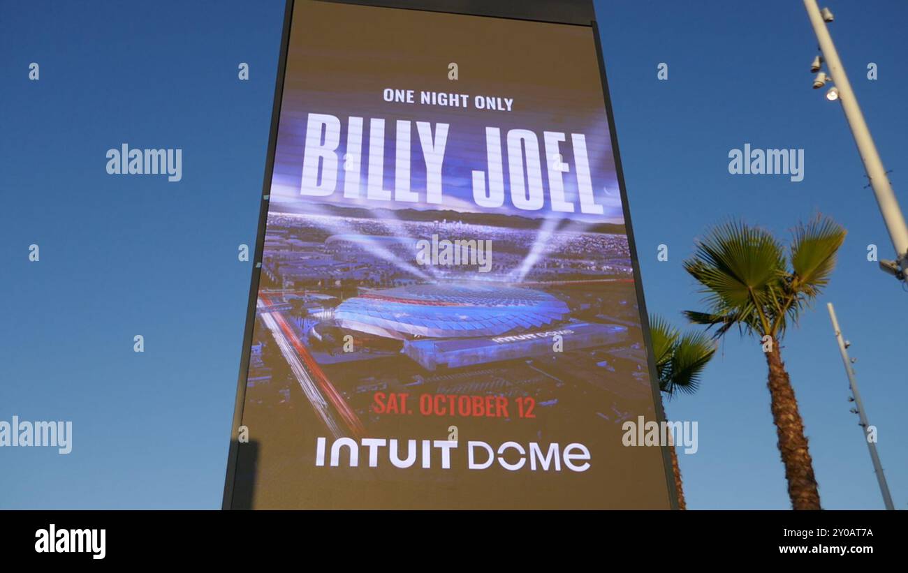 Inglewood, California, USA 27th August 2024 Billy Joel Marquee at ...